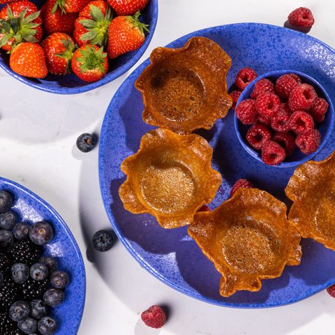 Brandy Snap Baskets (pack of 5) - The Brandysnap Company